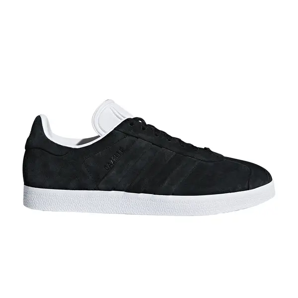 Adidas Gazelle 'stitch And Turn' Sneaker - Black