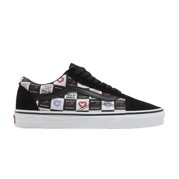 VANS Old Skool Love Letter Sneakers - Black