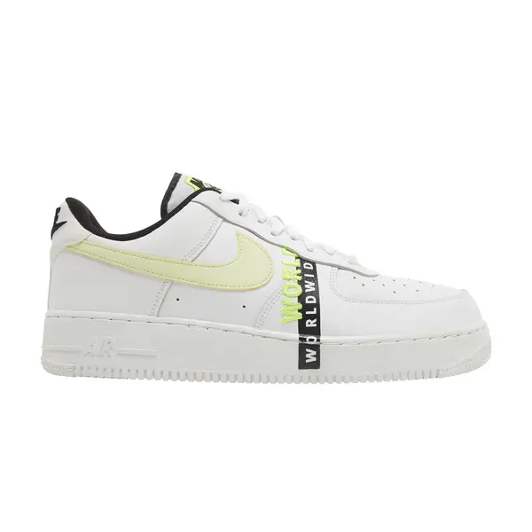Nike Air Force 1 '07 Lv8 'worldwide Pack Volt' Sneakers - White