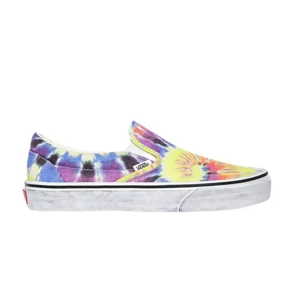 VANS Classic Slip-on In Washed Tie Dye - Multicolor