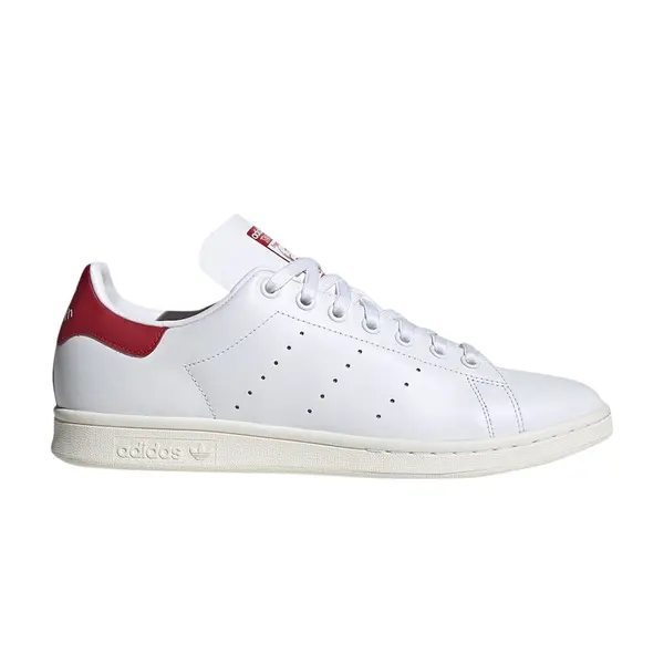 Adidas Stan Smith Smile Heel Sneakers - White