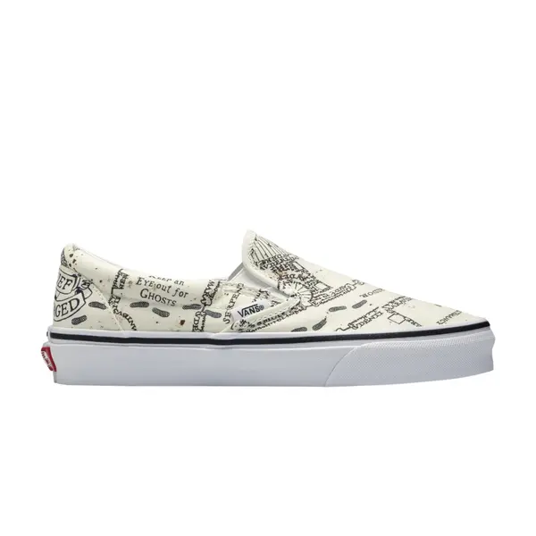 VANS Harry Potter X Classic Slip-on 'marauder's Map - White