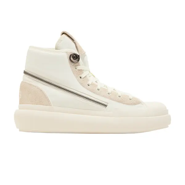 Adidas Y-3 Ajatu Court High Sneakers - Cream