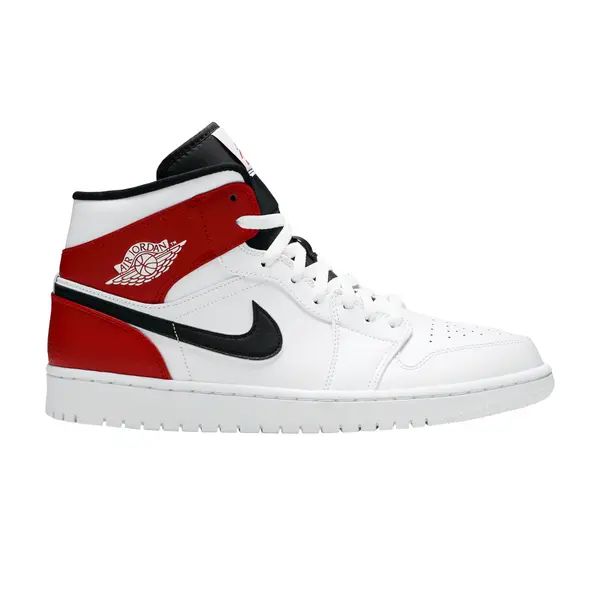 JORDAN 1 Mid Sneakers - White
