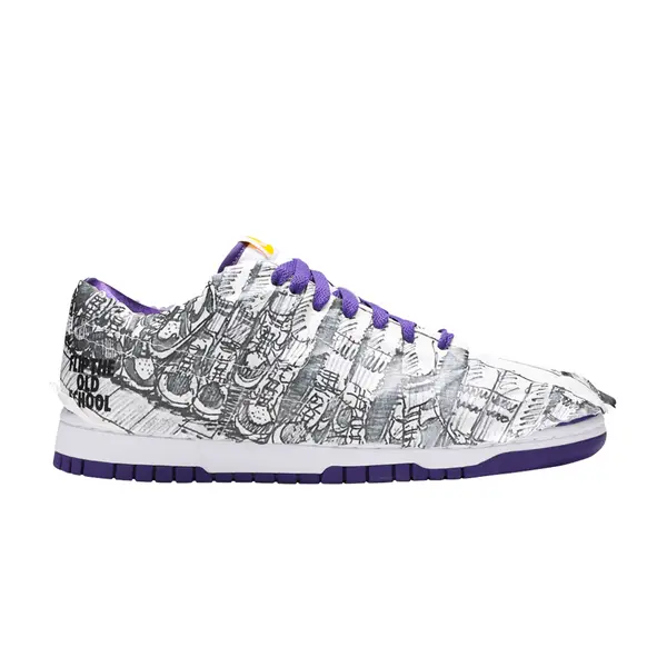 Nike Dunk Low 'flip The Old School - Purple