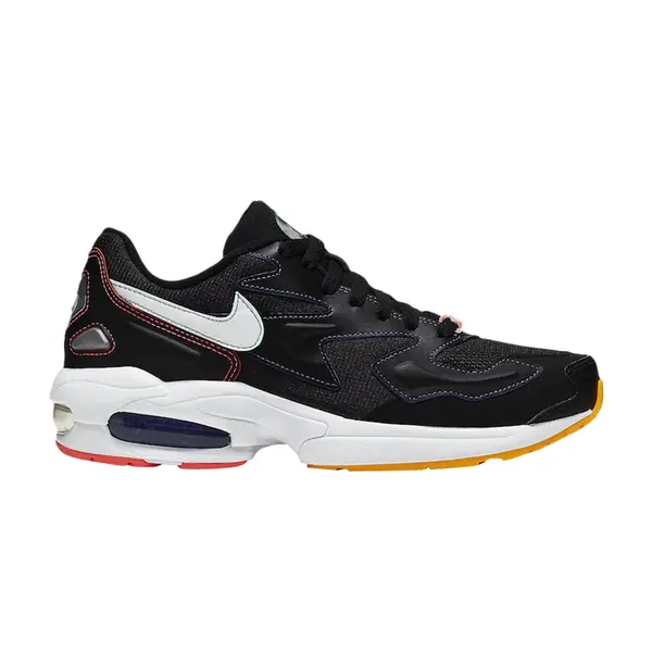 Nike Air Max 2 Light 'multi Stitch' Sneakers - Black