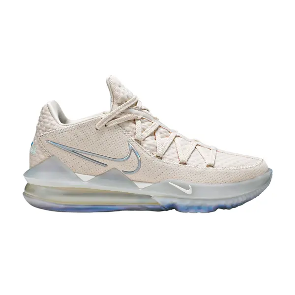 Nike Lebron 17 Low Sneakers - Cream
