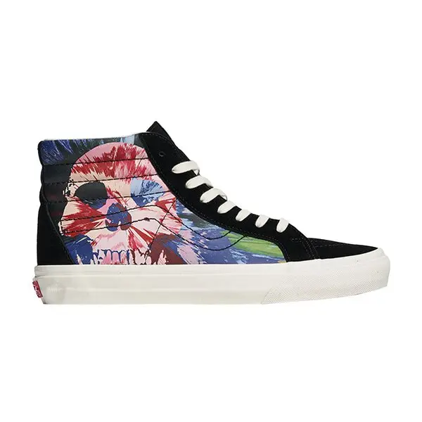 VANS Damien Hirst X Sk8-hi Reissue Vlt Lx 'skull Splatter' Sneakers - Multicolor