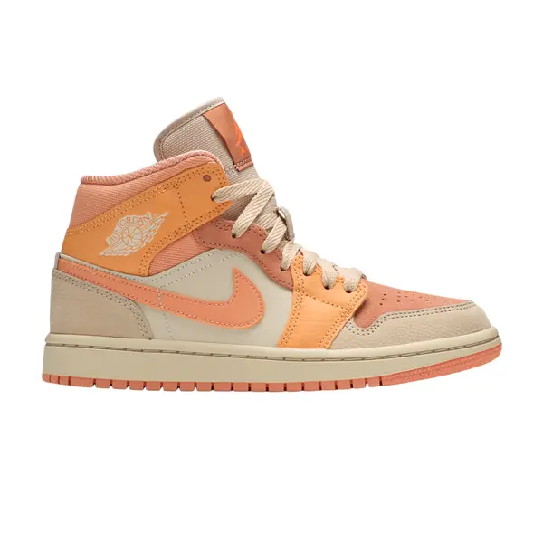 JORDAN 1 Mid Sneakers - Orange