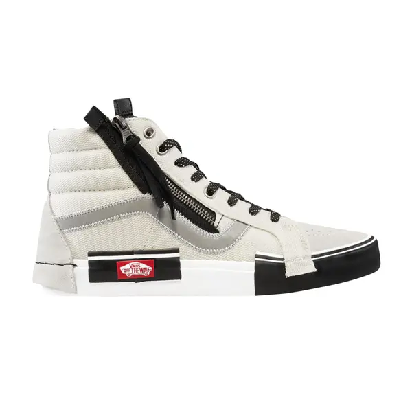 VANS Sk8-hi Reissue Cap Reflective High-top Sneakers - White