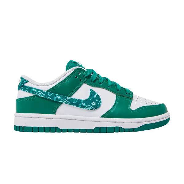 Nike Dunk Low 'green Paisley - White