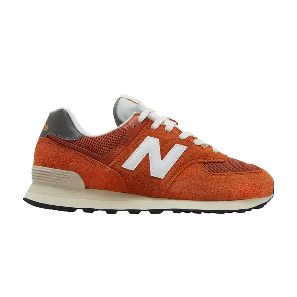 NEW BALANCE 574 Lace-up Sneakers - Orange