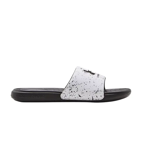 Under Armour Ansa Graphic Slide - White