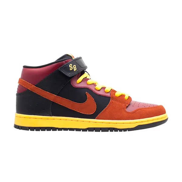 Nike Dunk Mid Sb Ostrich Sneakers - Red