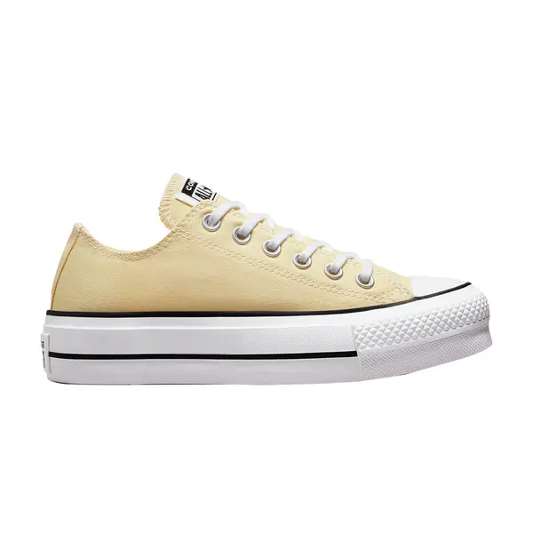 CONVERSE Wmns Chuck Taylor All Star Lift Platform Low 'seasonal Color Lemon Drop - Yellow