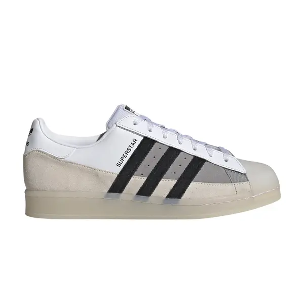 Adidas Superstar Lace-up Sneakers - White