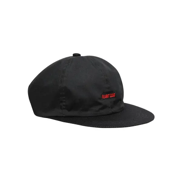 FLIGHT CLUB Classic 6 Panel Cap - Black