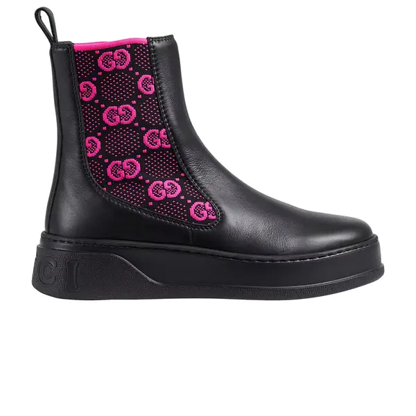 Gucci Gg Jersey Boots