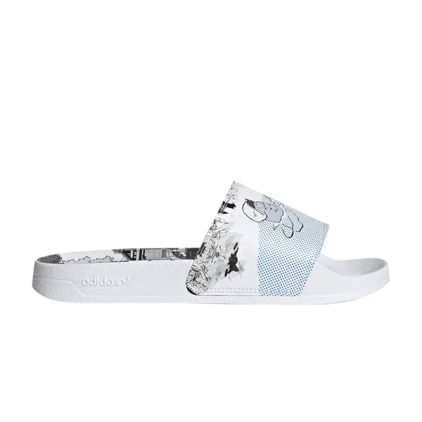 Adidas Monsters Inc. X Adilette Lite Slides - White