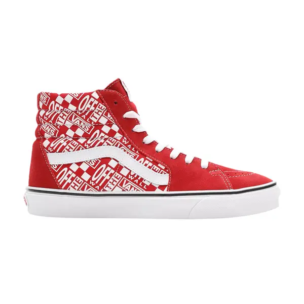 VANS Sk8-hi 'off The Wall' High-top Sneakers - Red