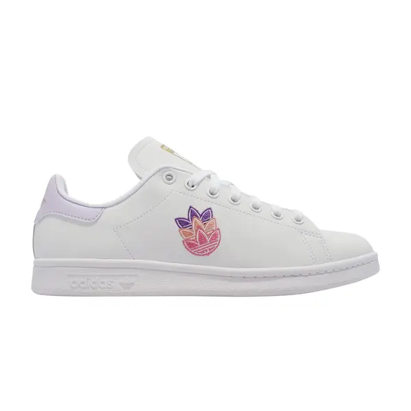 Adidas Stan Smith Multi Logo - White
