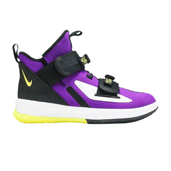Nike Lebron Soldier 13 Sfg 'lakers' High-top Sneakers - Purple