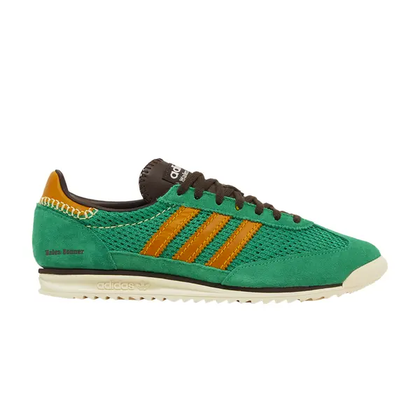 Adidas Wales Bonner X Sl72 Knit Sneakers - Green