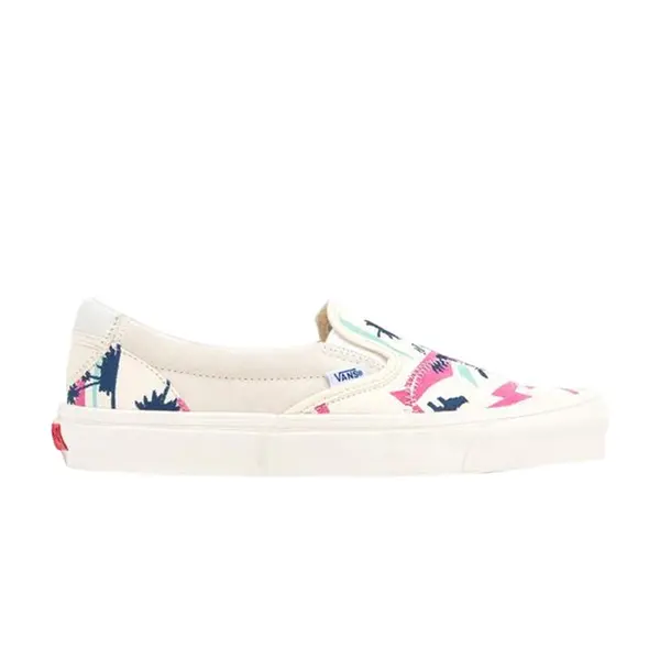 VANS Classic Slip-on Lx 'bricolage - White