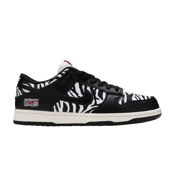 Nike Quartersnacks X Dunk Low Sb 'little Debbie’s Zebra Cakes' Sneakers - Black
