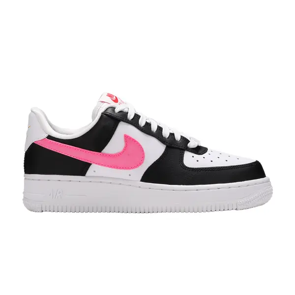 Nike Force 1 '07 Sneakers With Satin Swoosh - White