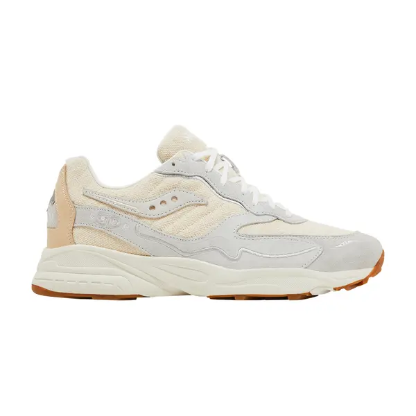 Saucony 3d Grid Hurricane Sneakers - Cream