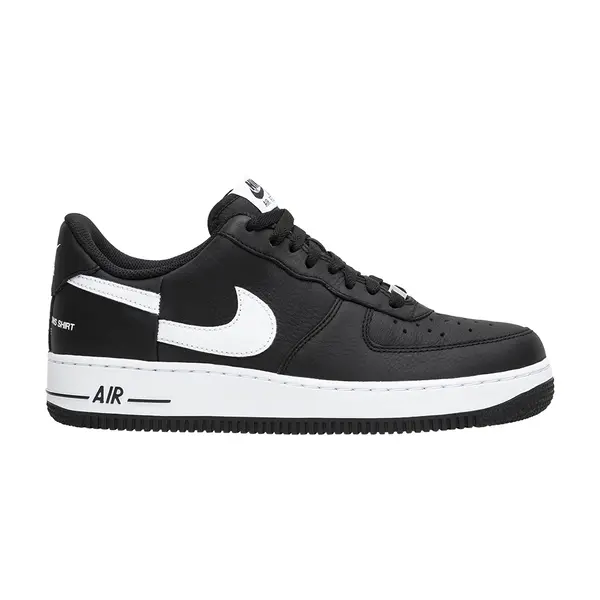 Nike Supreme X Comme Des Garçons Shirt X Air Force 1 Low Sneakers - Black