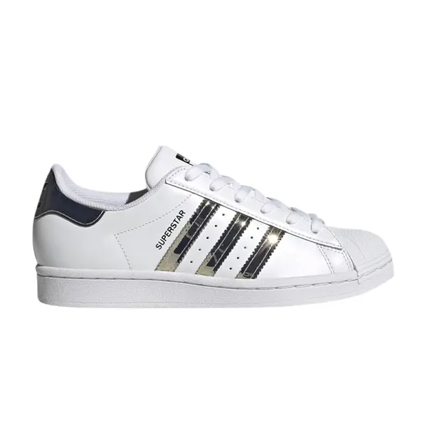 Adidas Superstar Metallic 3 Stripes Sneakers