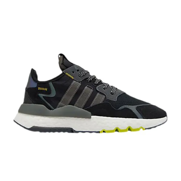 Adidas Nite Jogger Iridescent Sneakers - Black