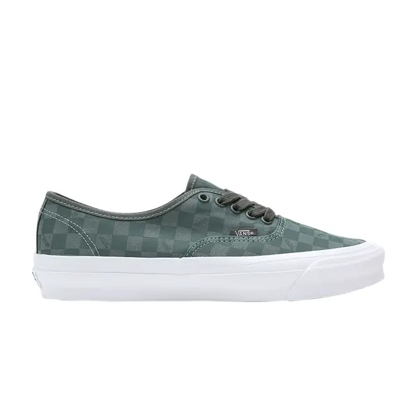 VANS Og Authentic Lx Checkerboard Sneakers - Green