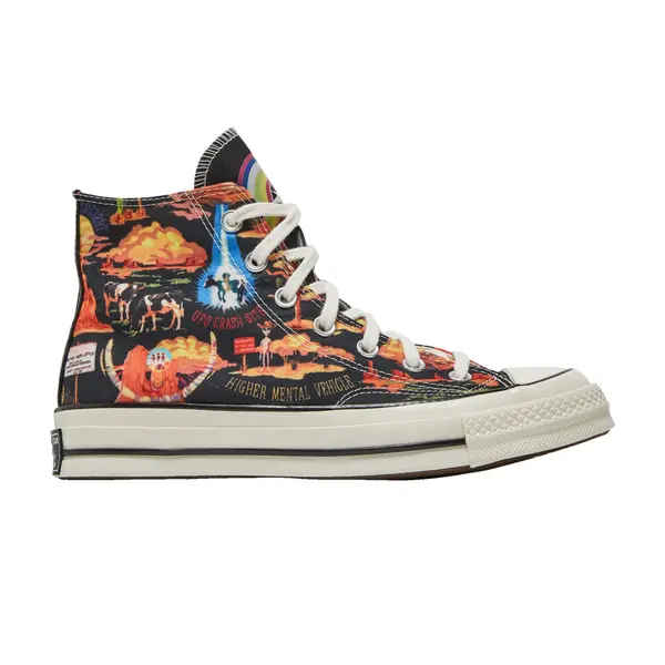 CONVERSE Chuck 70 High Twisted Resort Ufo Crash Site - Black