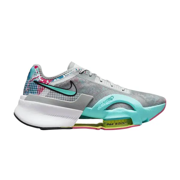 Nike Air Zoom Superrep 3 Graffiti Sneakers - Grey