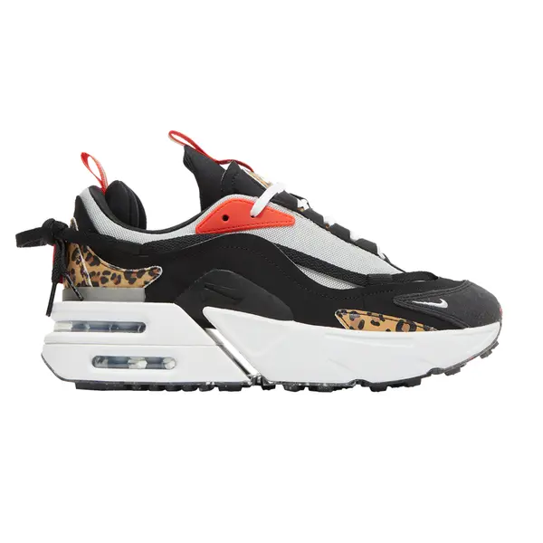 Nike Air Max Furyosa Leopard Sneakers - Black