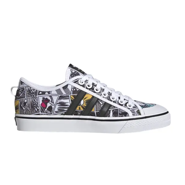 Adidas Disney Pixar X Nizza 'comics' Sneakers - White