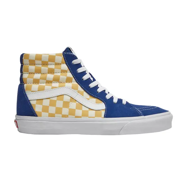 VANS Sk8-hi Bmx Checkerboard Sneakers - Yellow