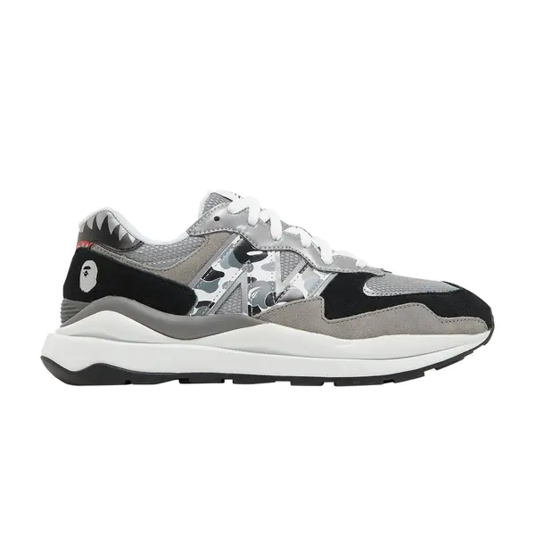 A BATHING APE X 57/40 Sneakers - Grey