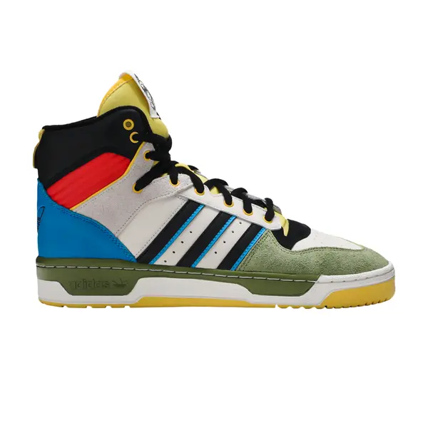 Adidas Hebru Brantley X Bbc X Rivalry Hi Sneakers