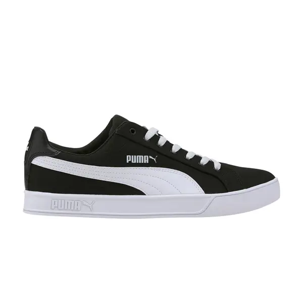 PUMA Smash Vulc Canvas Sneakers - Black