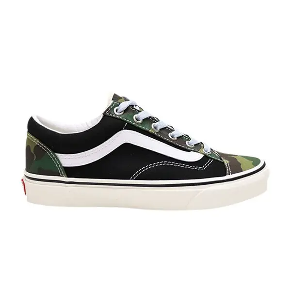 VANS Style 36 Mismatch Zebra Camo Sneakers - Multicolor