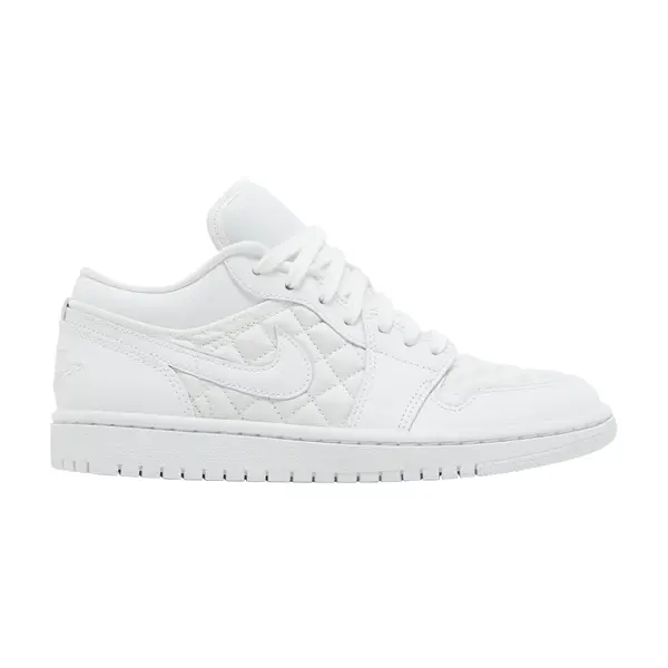 JORDAN 1 Low Quilted Sneakers - White