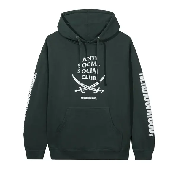 ANTI SOCIAL SOCIAL CLUB X Neighborhood 6ix Hoodie - Green