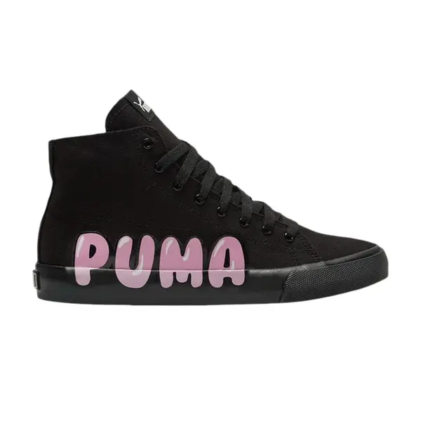 PUMA Bari Mid Logo Sneakers - Black