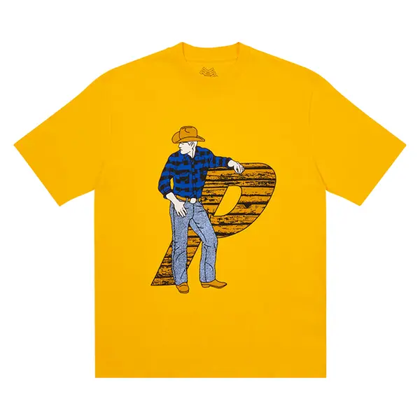 PALACE Saddle Up T-shirt - Yellow