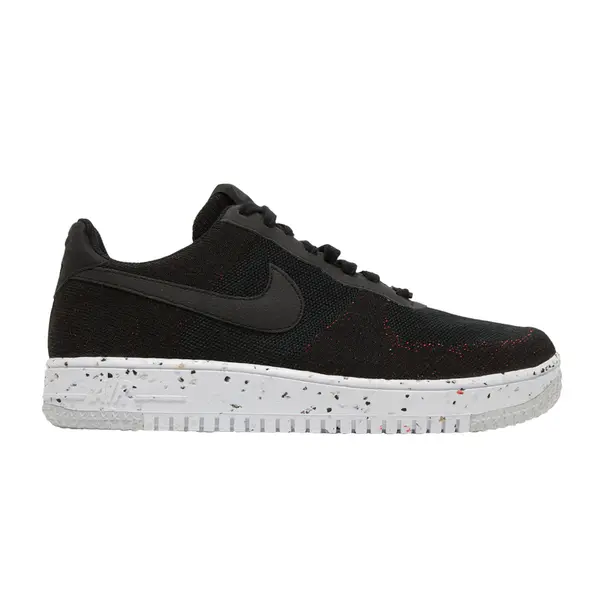Nike Air Force 1 Crater Flyknit Sneakers - Black