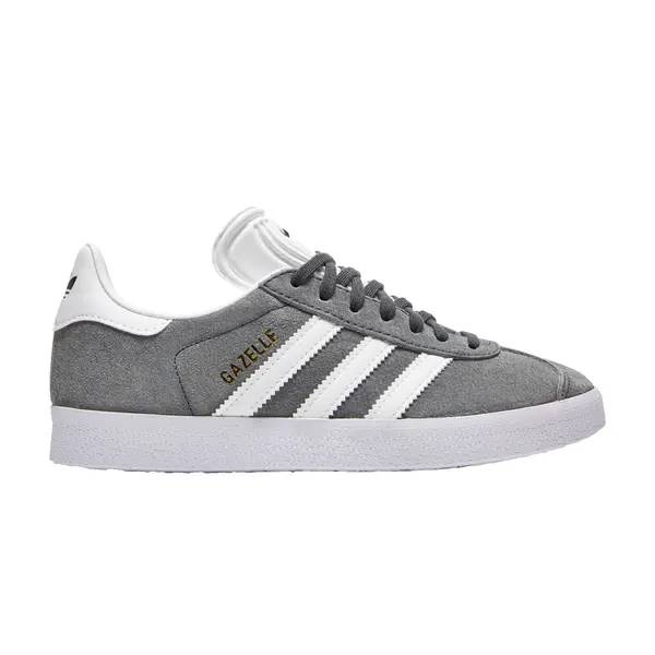 Adidas Gazelle Lace Up Sneakers - Grey